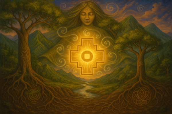 Chakana - Pathways to Harmony: Embrace Sacred Balance | SundanceShaman